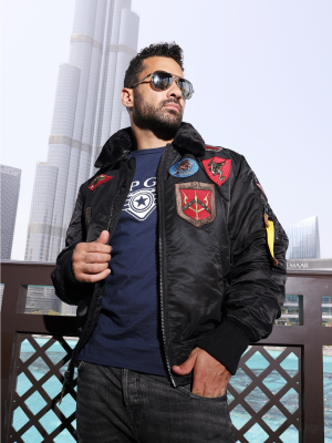 Men Bomber Jacket – Top Gun Arabia